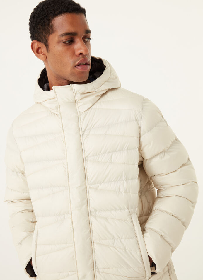 Cappotto con cappuccio Recycled Essential Cappotto con cappuccio Recycled Essential